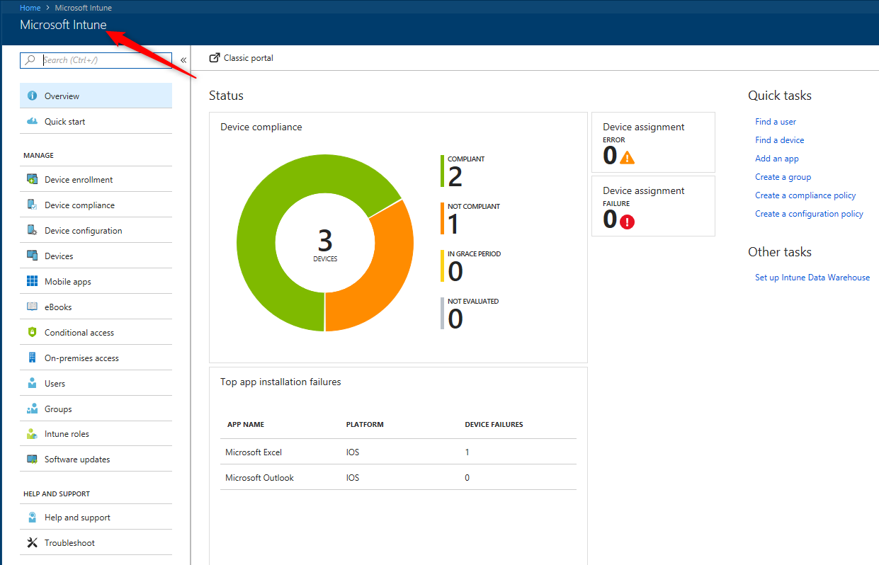 Getting Started With Microsoft Intune System Center Dudes Getting Started With Microsoft Intune System Center Dudes